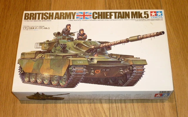 TAMIYA 1/35 SCALE British Army Chieftain Mk.5 MBT - tank kit £34.99 - PicClick UK