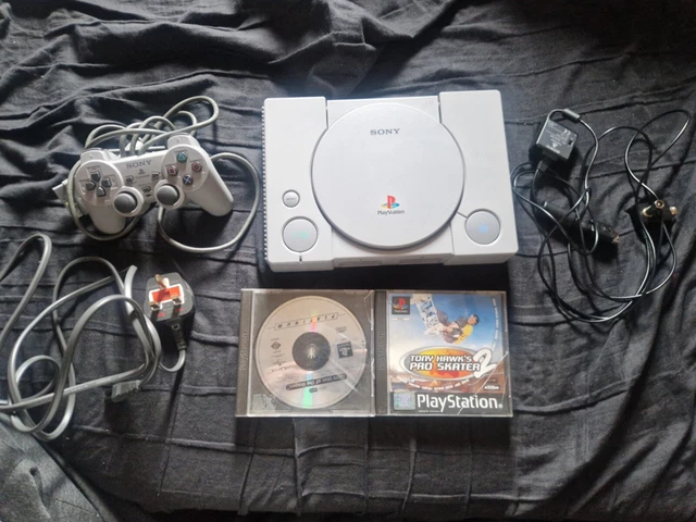 SONY PLAYSTATION 1 Console PS1 Original with 2 Games £39.99 - PicClick UK