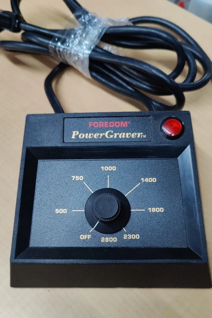 FOREDOM EMG-1 POWERGRAVER Speed Controller NOS EUR 130,71 - PicClick DE
