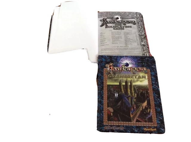 HAWKMOON/RUNE QUEST-REGELWERK+GRANBRETAN ROLLENSPIEL / M. Moorckook Top ...