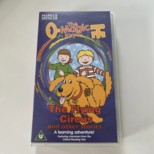 THE MAGIC KEY, The Flying Circus & Other Stories, VHS Video Tape Kids ...