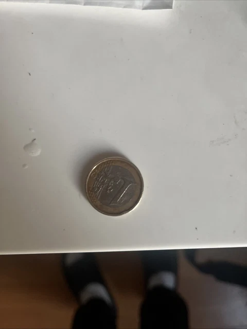 MONETA DA 1€, 🇵🇹 portogallo, errore di conio, 2002-time,bimetallica EUR ...