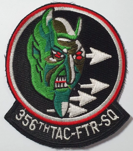 356TH TACTICAL FIGHTER Squadron Patch Badge. Green Demons. USAF US Air ...