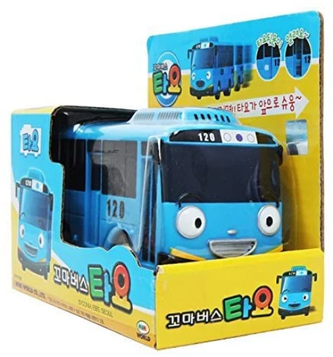 TAYO THE LITTLE Bus Tayo Korean Animation Cartoon TV Character New 4.3 ...