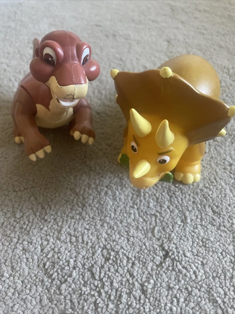 LAND BEFORE TIME CERA,SARAH & LITTLEFOOT FIGURES DINOSAURS Rare ...