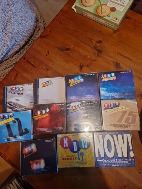 NOW THATS WHAT I Call Music Cds 8+9+10+11+12+13+14+15+16+17+18 Lot 1 £ ...