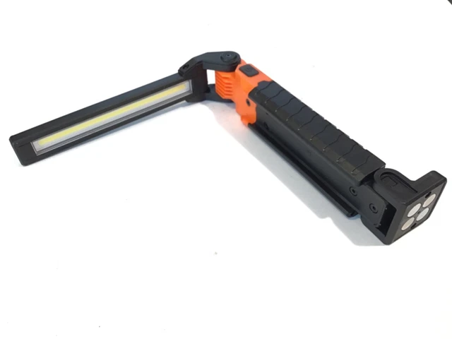 MATCO TOOLS 950 Lumen Rechargeable Folding Work Light Snap Lock Pivot ...