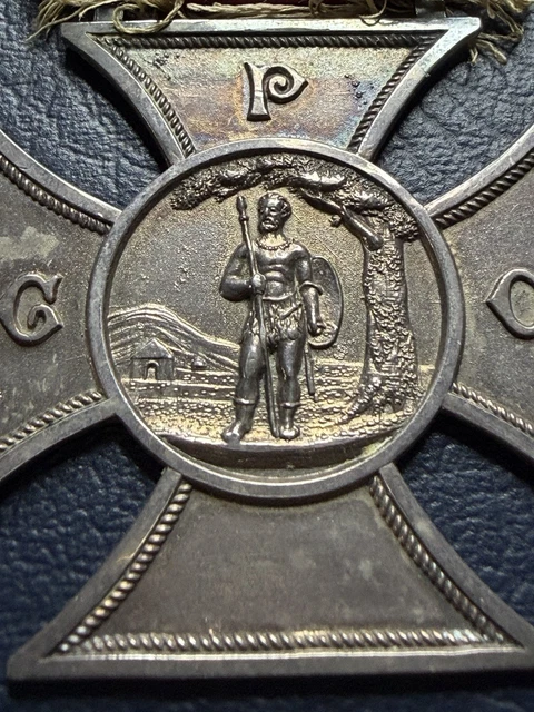 SILVER MEDAL, THE Ancient Order Of Foresters, Circa 1900. Extremely ...