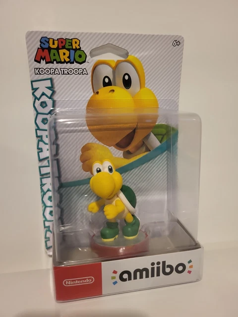 SUPER MARIO SERIES Koopa troopa amiibo. new unopened original packaging ...