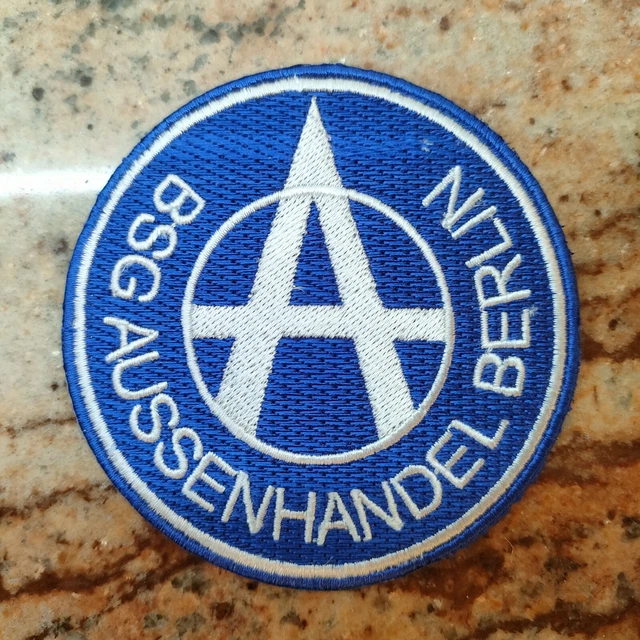 AUFNÄHER/PATCH, BSG AUSSENHANDEL Berlin, DDR-Bezirksliga, Berlin ...