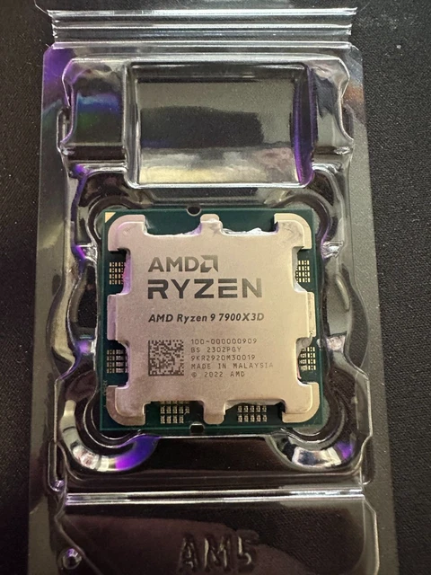AMD RYZEN 7900X3D CPU Socket AM5 £400.00 - PicClick UK