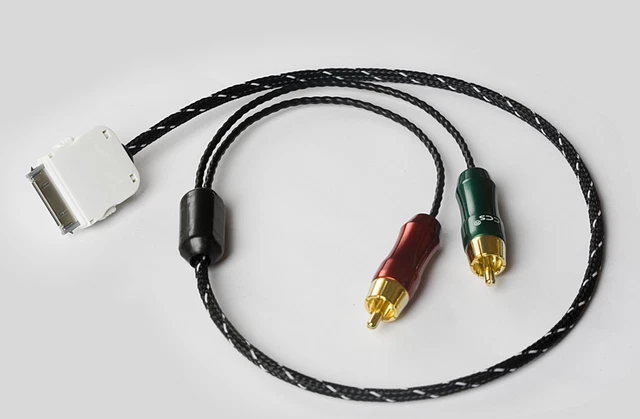 HI-FI GRADE LINE Out Dock To Rca Cable For Iphone Ipod Ipad New £36.71 ...