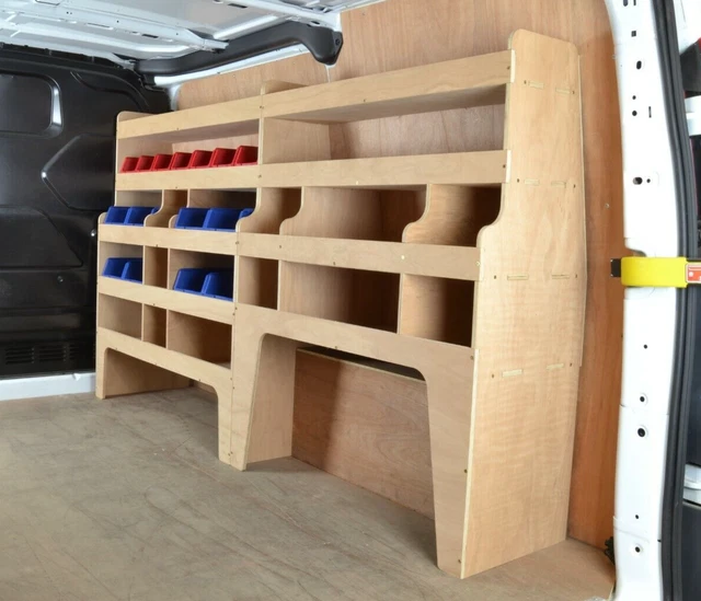FORD TRANSIT CUSTOM Van Racking Shelving Racks Power Tool Storage Wrk41 ...
