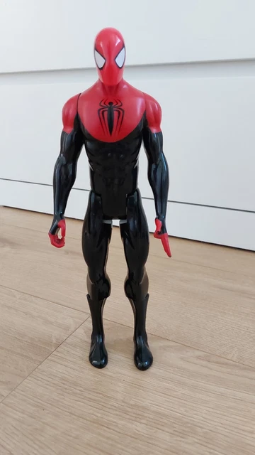 MARVEL ULTIMATE MODELLINO Spider-Man Turbo Racer 12" Titan Hero Series ...