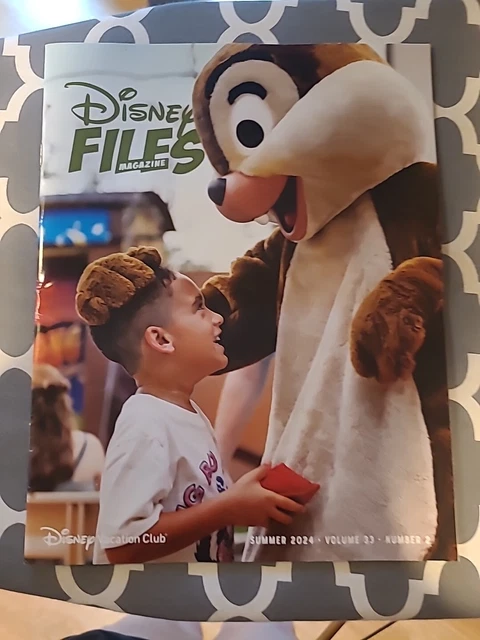 DISNEY FILES MAGAZINE SUMMER 2024 VOL 33 #2 DVC VACATION CLUB DVC ...