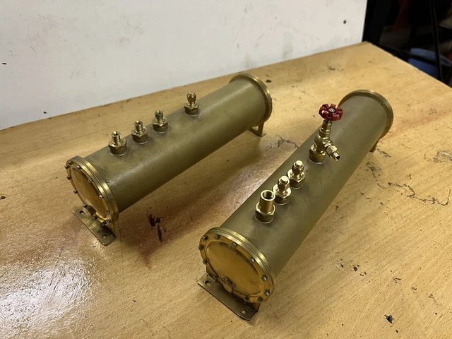 LIVE STEAM ENGINE Condenser And Gas Tank-Used £155.00 - PicClick UK