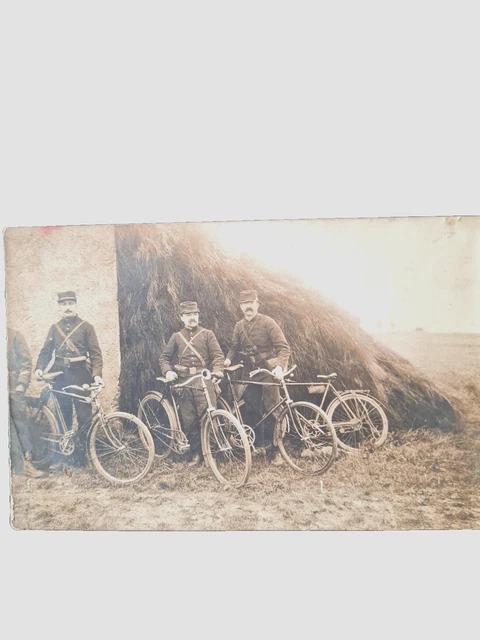 CARTE PHOTO MILITAIRE Ww1 Poilus et vélos 1914/1918 EUR 2,50 - PicClick FR