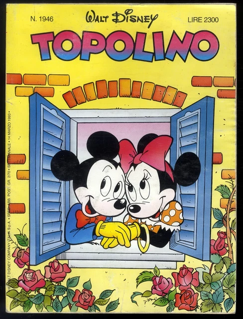 TOPOLINO N° 1946 - 14 Marzo 1993 - Walt Disney Company - Condizone ...