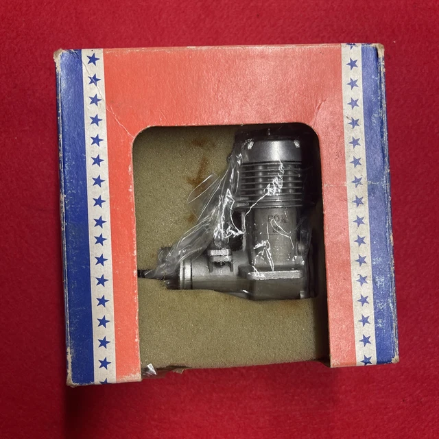 FOX 19 CONTROL Line Free Flight Model Aeroplane Engine In Original Box ...