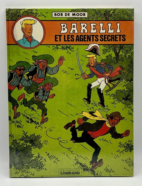 BARELLI ET LES agents secrets (n°2) - Album Cartonné Lombard - 1981 ...