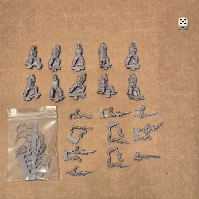 GRENADIER VETERAN SQUAD - Death Korps of Krieg - Warhammer 40k [e5] £15 ...