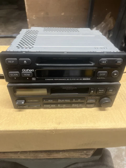 JDM HONDA ACCESS Gathers Kenwood OEM Double Din Radio CD + Trunk Player ...