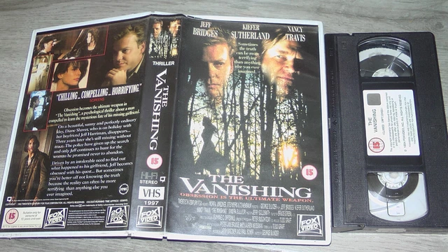 THE VANISHING VHS Video Big Box Ex Rental Cert CBS/FOX Action Thriller £5.99 - PicClick UK