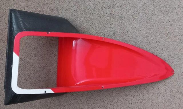 F1, ARROWS 1993,BODY part,Formula One Carbon Fibre Side Pod Exit Duct ...