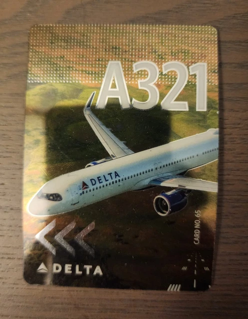 2025 DELTA TRADING Cards Airbus A321 NEO Card #65 (Near Mint) $8.39 ...