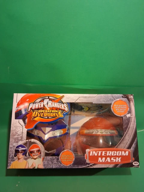 POWER RANGERS Intercom Mask Operation Overdrive Misb EUR 64,99 ...