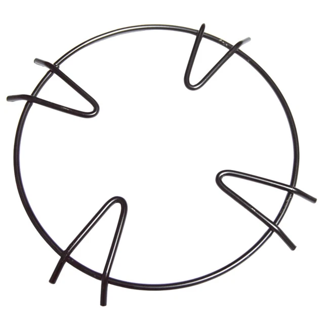 NON SLIP BLACK Cast Iron Stove Trivets For Kitchen Wok Cooktop $19.46 ...