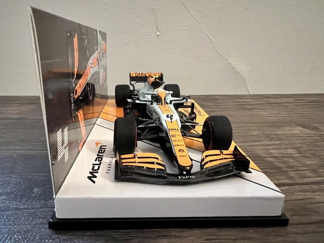 MINICHAMPS LANDO NORRIS McLAREN F1 MCL35M MSCALE 1/43 MONACO GP GOLF ...