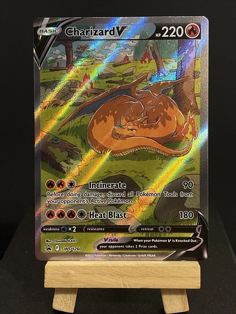 POKEMON CARD CHARIZARD V SWSH260 Charizard Ultra Premium Collection ...