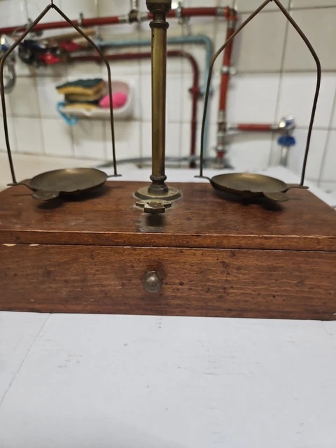 ANCIEN TREBUCHET BALANCE De Précision Pharmacie ? Bijoutier ? EUR 22,00 ...