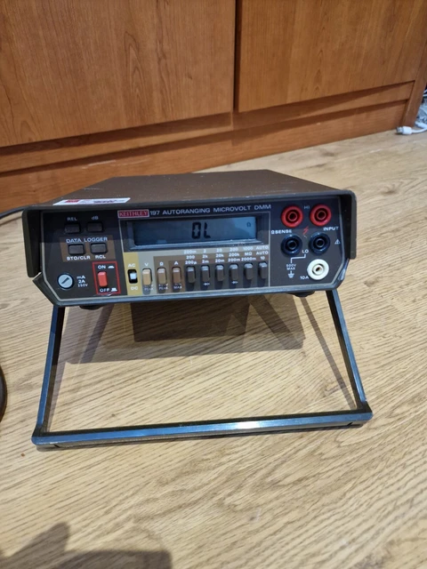 KEITHLEY 197 AUTORANGING Microvolt Dmm Digital Multimeter . $221.66 ...