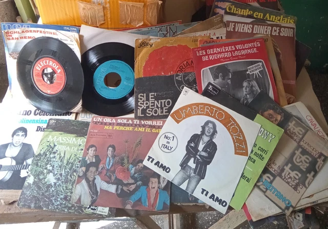 DISCHI 45 GIRI in vinile anni 60/70 N°50 EUR 40,00 - PicClick IT