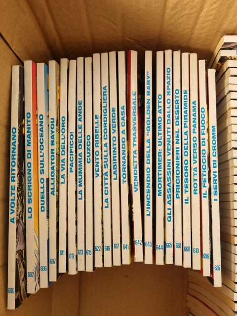 ZAGOR ZENITH LOTTO 600 SEQUENZA non COMPLETA FUMETTI BONELLI 67 albi ...