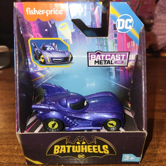 NEW FISHER PRICE DC Batwheels Scale Bam the Batmobile Diecast Vehicle ...