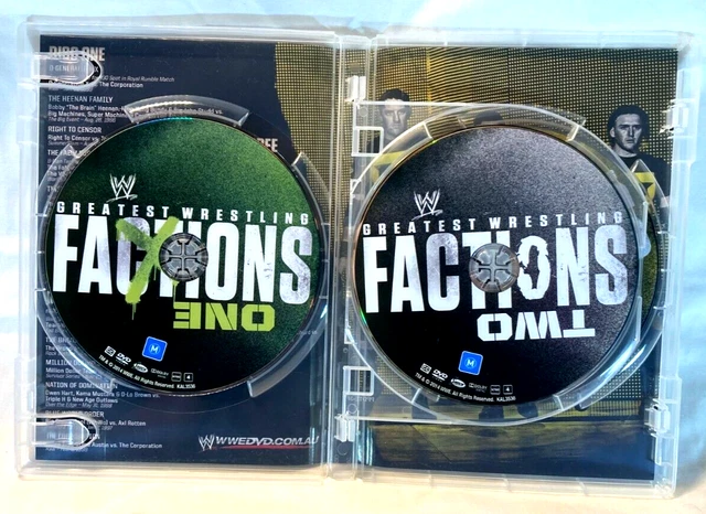 WWE WCW TNA Wrestling Greatest Wrestling Factions Region 4 DVD EUR 17 ...