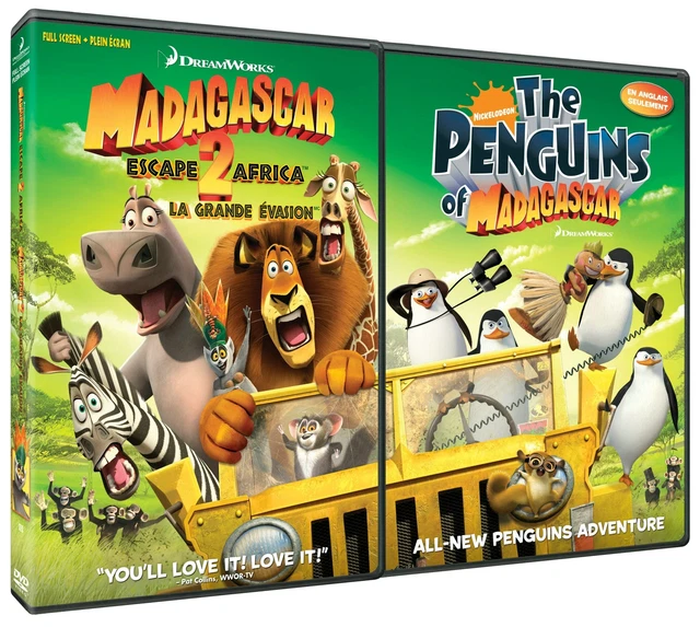 MADAGASCAR 2: MOVE It! Move It! Double DVD Pack $30.98 - PicClick CA