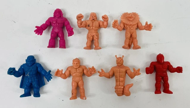 MATTEL 80S MUSCLE Men M.U.S.C.L.E. Man Action Figures MuscleMen vtg ...