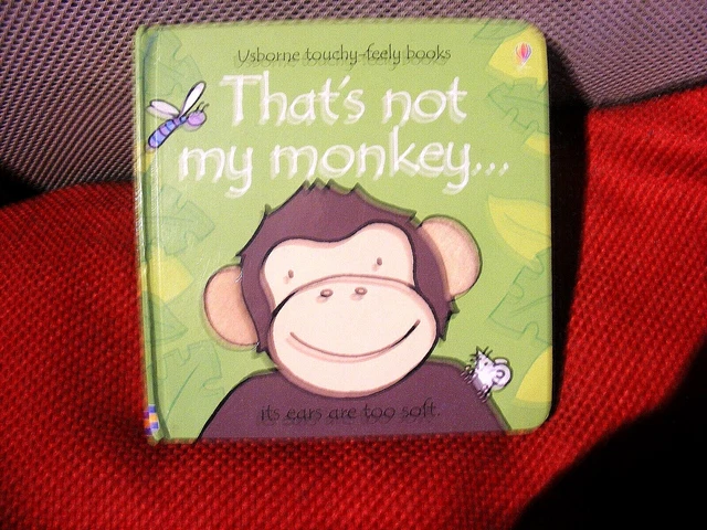 ,USBORNE. THAT'S NOT My monkey by Rachel Wells, Fiona Watt -Board book ...