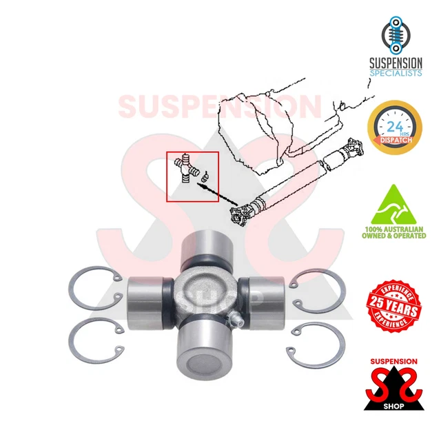 FRONT JOINT, PROPSHAFT Suit NISSAN Navara 2.5 dCi 4WD NAVARA NP300 (D40) $57.50 - PicClick CA