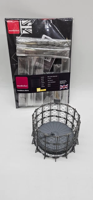 MODELUX N GAUGE 'Blackwall' Gasometer kit £10.50 - PicClick UK
