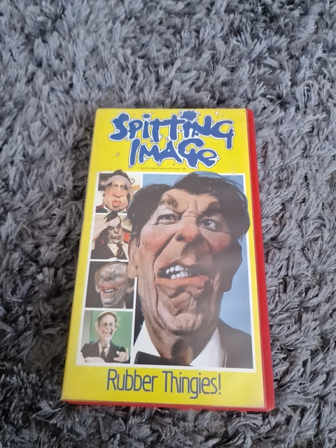 SPITTING IMAGE RUBBER Thingies on VHS Video Cassette VTG Collectible ...