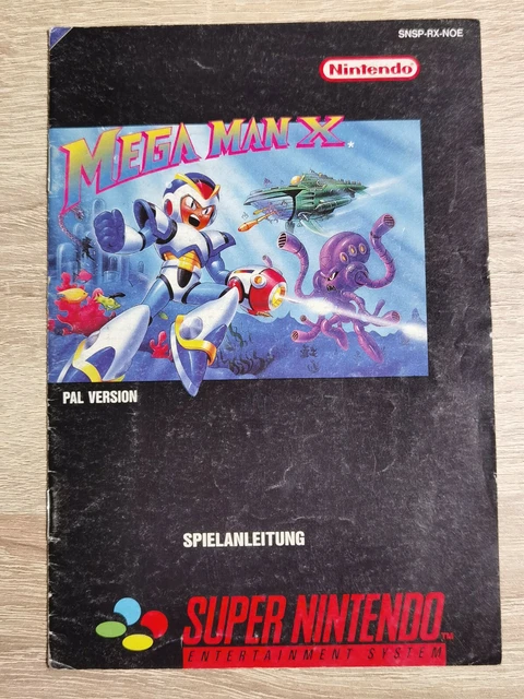 MEGAMAN MEGA MAN X super nintendo Nes Snes ( Manual Only) £60.80 ...