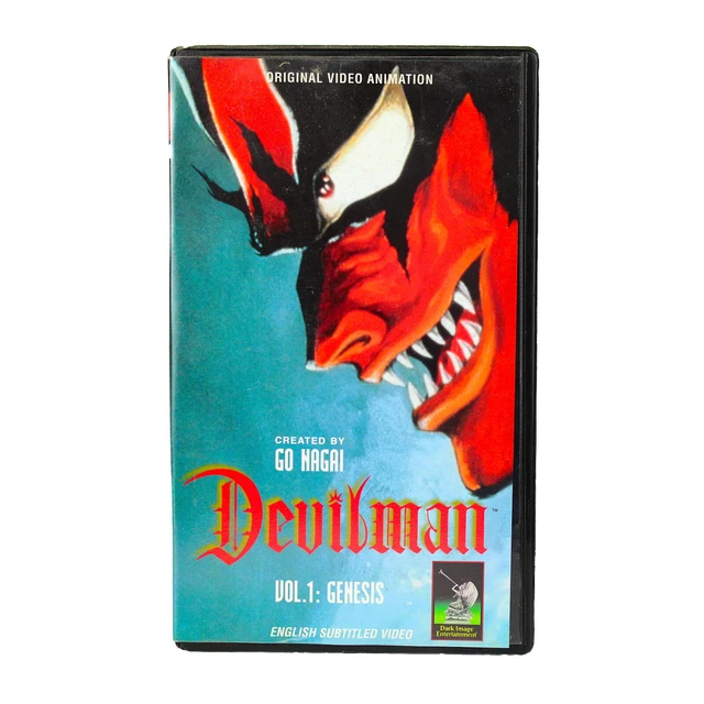 VINTAGE 1993 L.A. Hero Devilman Anime VHS Vol. 1 English Sub Clamshell ...
