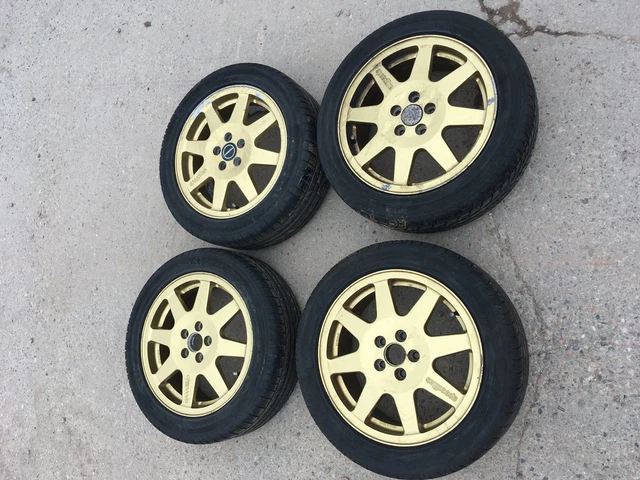 SUBARU IMPREZA GC8 Series McRae 'Safari' Speedline Wheels £265.00 ...