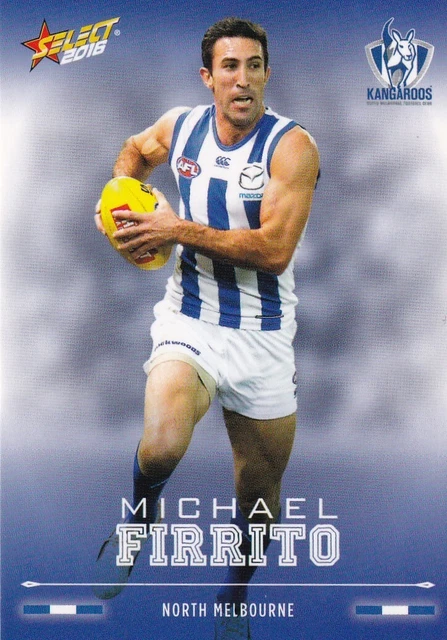 AFL 2008 SELECT North Melbourne - Michael Firrito Card No.100 $2.21 ...