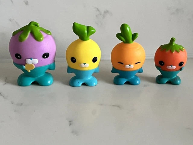 CBEEBIES RARE OCTONAUTS Vegimals Figures x4 £21.46 - PicClick UK